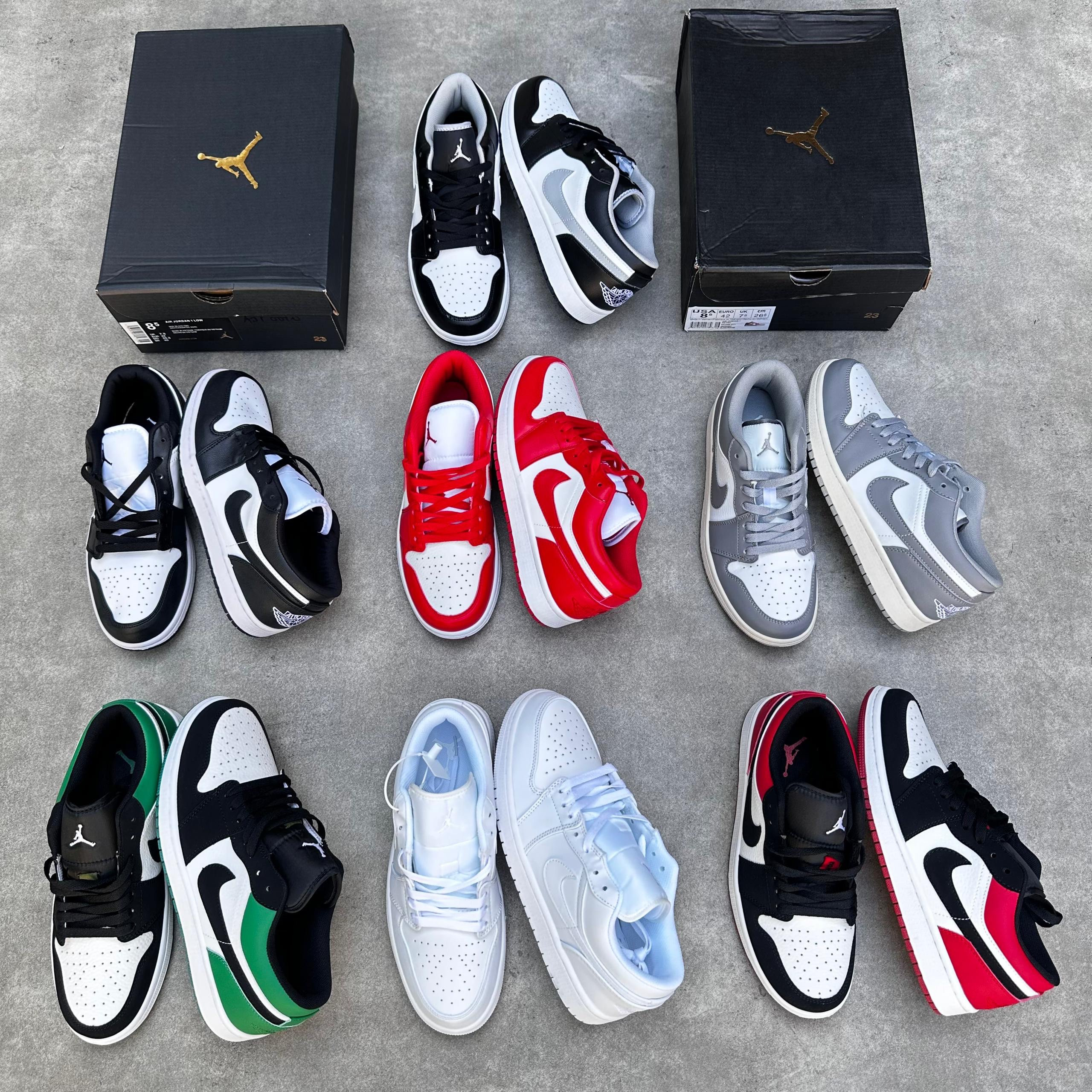 NIKE AIR JORDAN 1 LOW (7 Color-Ways) – Sneaker Planet