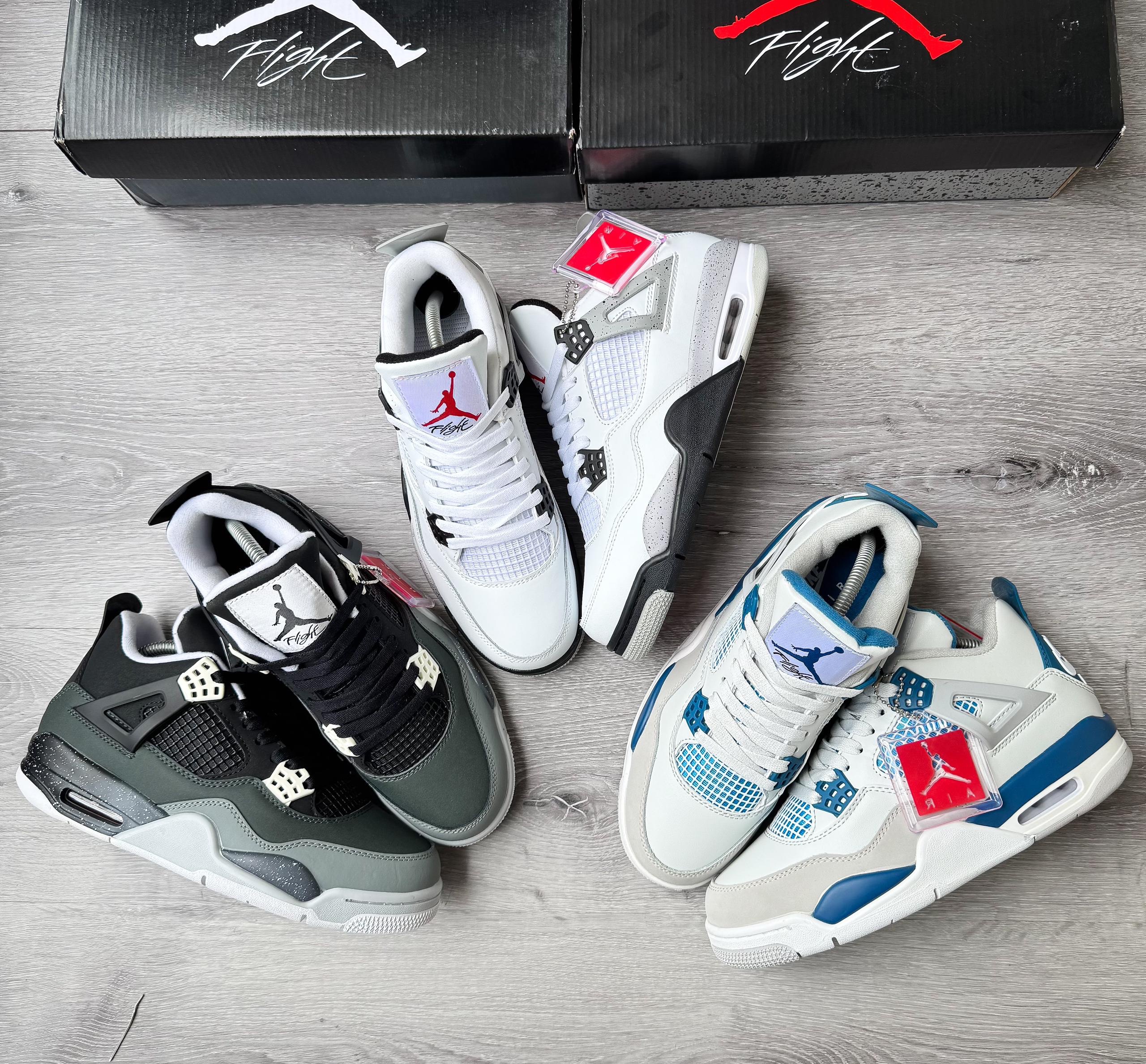 NIKE AIR JORDAN 4 RETRO (3 Color-ways) – Sneaker Planet